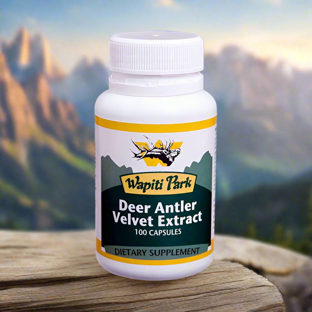 Deer Antler Velvet Extract (Standardised) 100 x 500mg – Wapiti Park ...